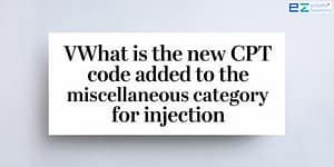 What is the new CPT code added to the Miscellaneous Category for ...