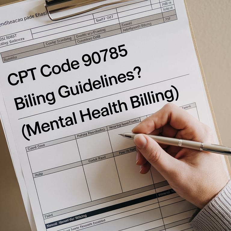 What is CPT Code 90785 Billing Guidelines? - EZ Settle Solutions